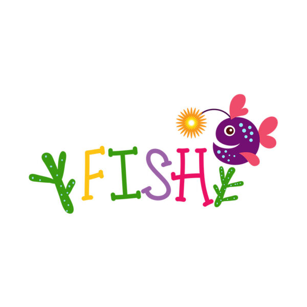 Enlightening Lantern Fish Vector Art - Design Shop by AquaDigitizing