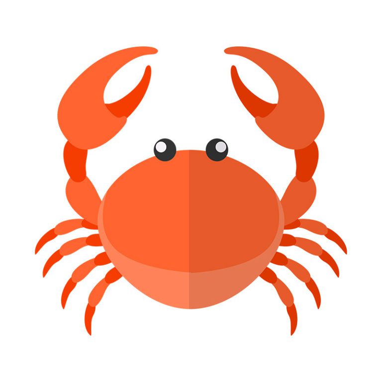 ANIMATED CHRISTMAS ISLAND RED CRAB VECTOR ART - Design Shop by ...