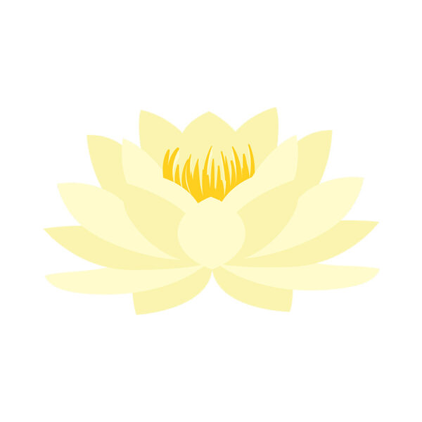 Eccentric Lotus Flower Vector Art - Design Shop by AquaDigitizing