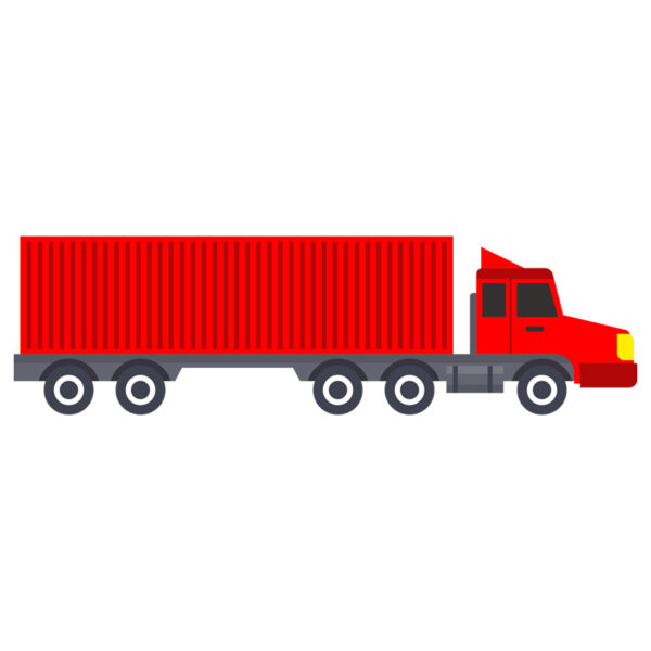 trailer truck vector - Design Shop by AquaDigitizing