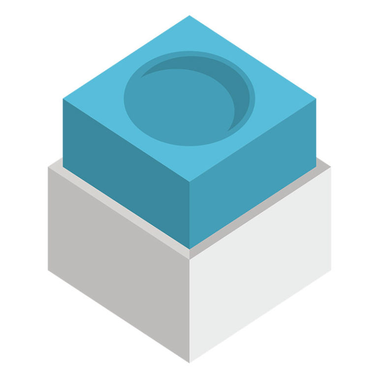 Amazing Snooker Blue Chalk Box Vector Art - Design Shop by AquaDigitizing