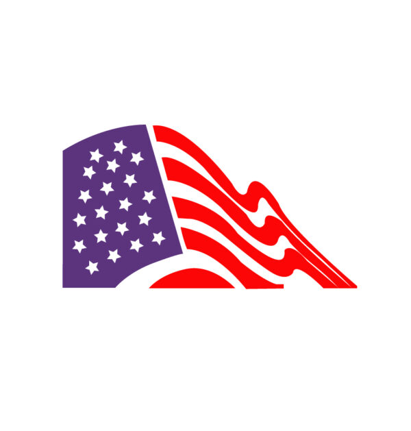 US Flag .1 - Design Shop by AquaDigitizing