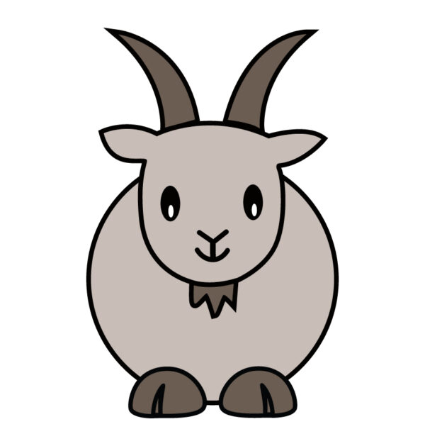 simple mountain goat - Design Shop by AquaDigitizing