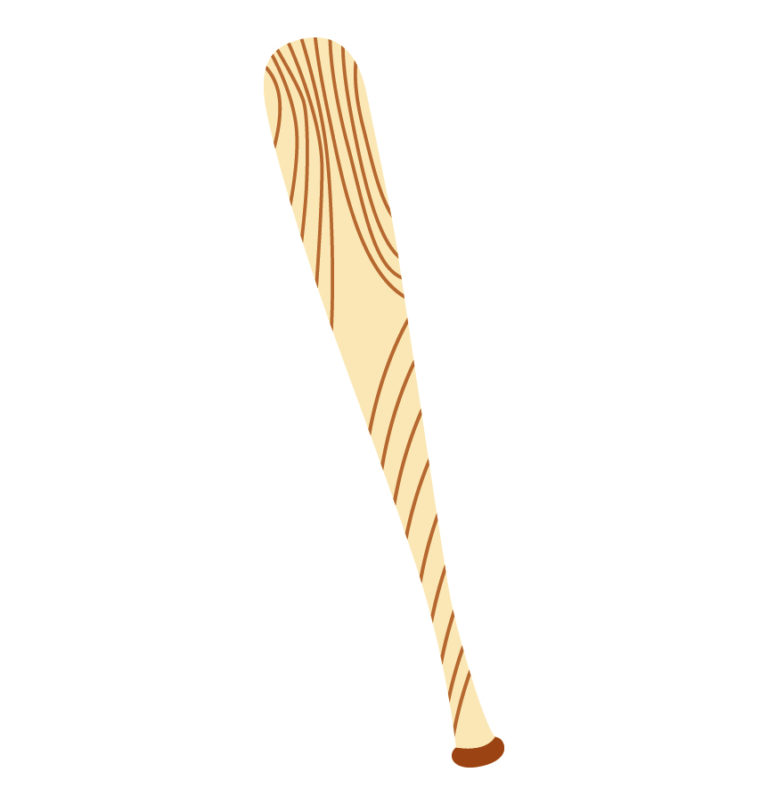 Baseball Bat Clipart Vector - Design Shop by AquaDigitizing
