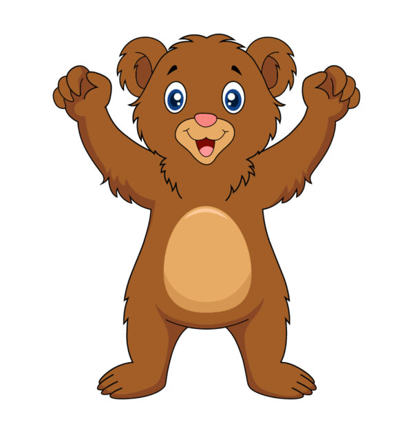 happy bear vector - Design Shop by AquaDigitizing
