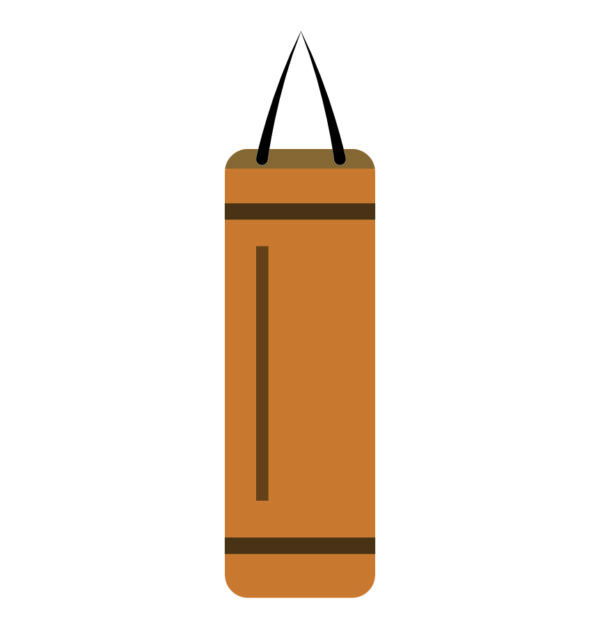 Gold Punching Bag Vector - Design Shop by AquaDigitizing