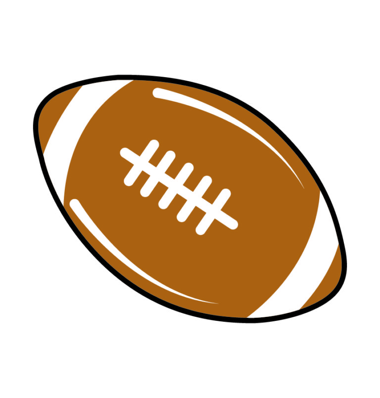 Royalty Rugby Ball Vector - Design Shop by AquaDigitizing