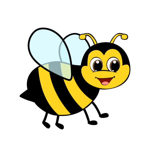 Bee cartoon - Design Shop by AquaDigitizing