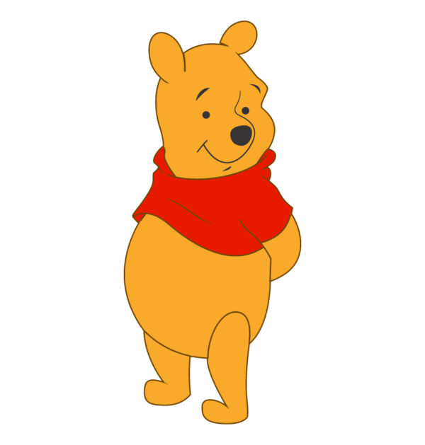Pooh bear cartoon - Design Shop by AquaDigitizing