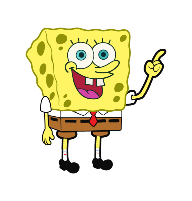 SpongeBob SquarePants cartoon - Design Shop by AquaDigitizing
