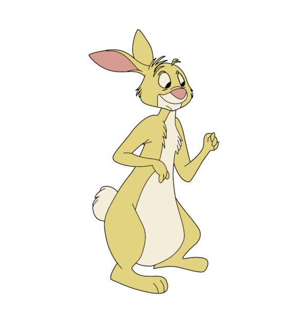 cute rabbit winnie the pooh cartoon - Design Shop by AquaDigitizing
