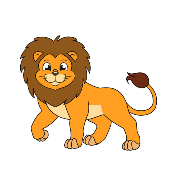 lion cartoon - Design Shop by AquaDigitizing
