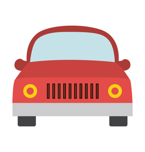 Red Color Car Vector - Design Shop by AquaDigitizing