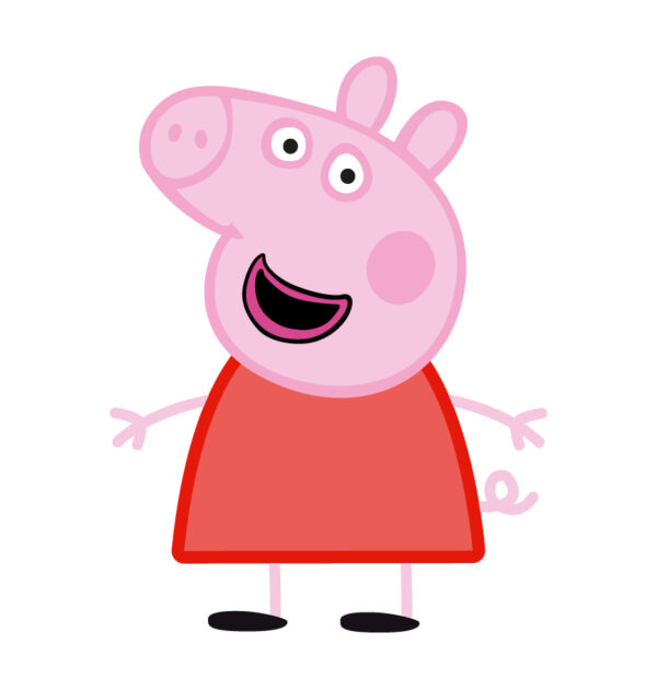 peppa pig cartoon - Design Shop by AquaDigitizing