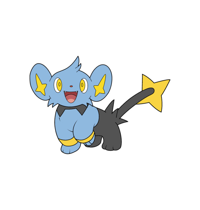 shinx cartoon - Design Shop by AquaDigitizing