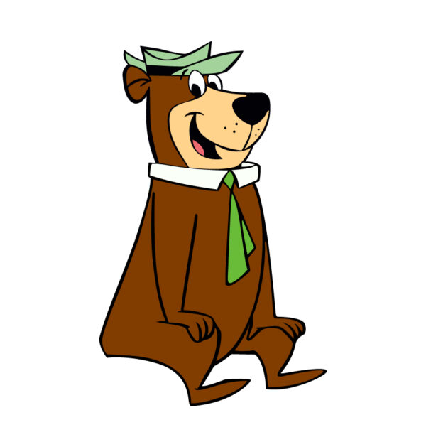 yogi cartoon vector - Design Shop by AquaDigitizing
