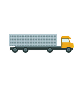 Container Truck Vector - Design Shop by AquaDigitizing