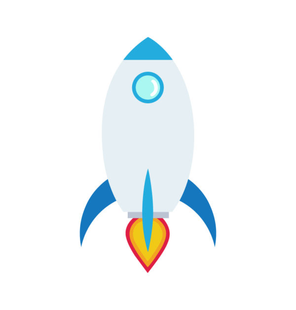 Fire Rocket Vector - Design Shop by AquaDigitizing