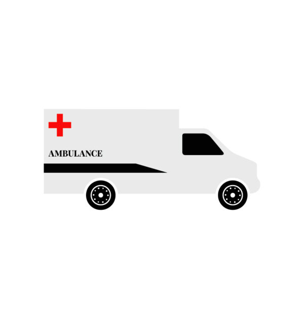 Royalty Premium Ambulance Vector - Design Shop by AquaDigitizing