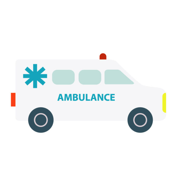 Simple Ambulance Vector Design - Design Shop by AquaDigitizing