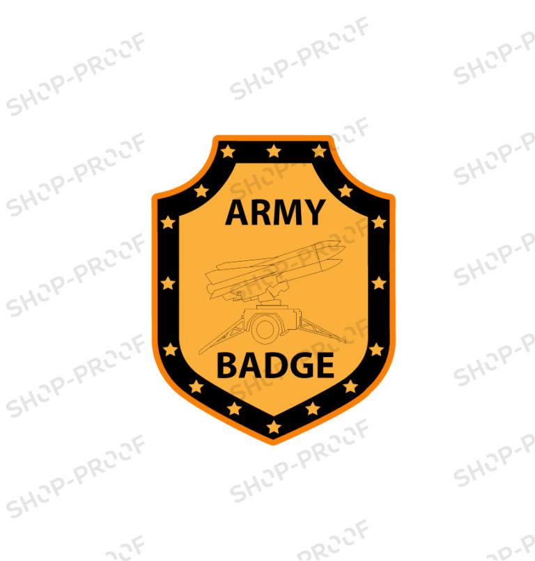 Army Badge Logo - Design Shop by AquaDigitizing