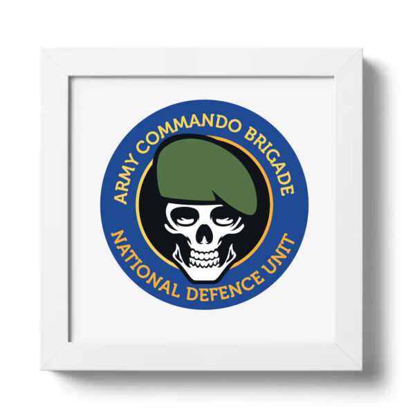 Army Commando Brigade National Defence Unit Logo Vector - Design Shop ...