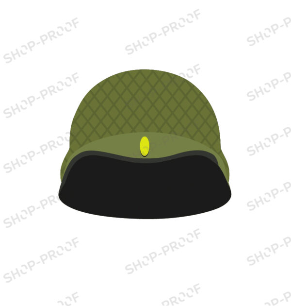 Army Helmet Vector - Design Shop by AquaDigitizing