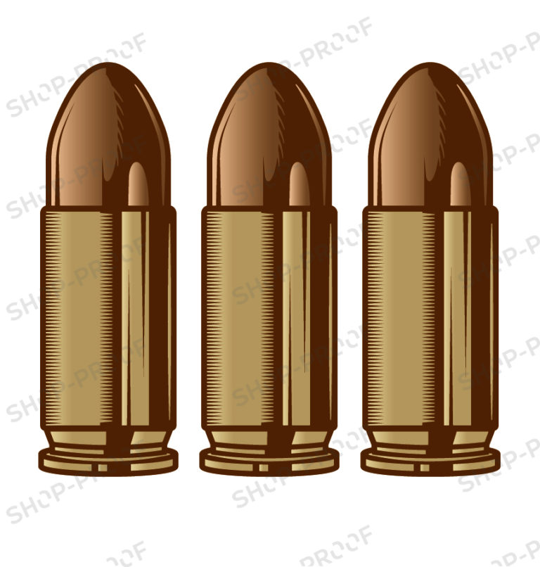 Bullets Vector - Design Shop by AquaDigitizing
