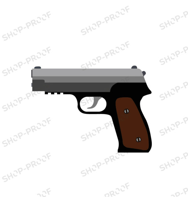 US Army Gun Hand Vector - Design Shop by AquaDigitizing