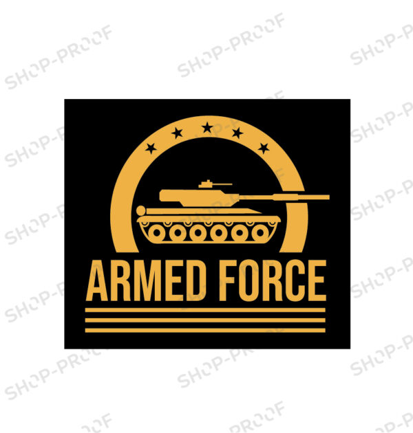 Armed Force Vector Logo - Design Shop by AquaDigitizing