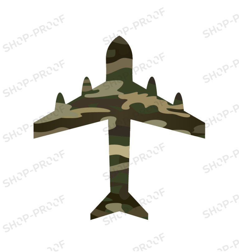 Army Fighter Jet Vector - Design Shop by AquaDigitizing