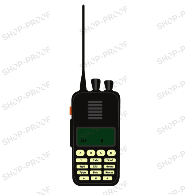 Army Military Radio Vector - Design Shop by AquaDigitizing