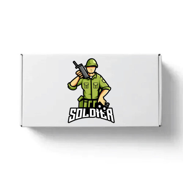 Creative Army Soldier Vector - Design Shop by AquaDigitizing