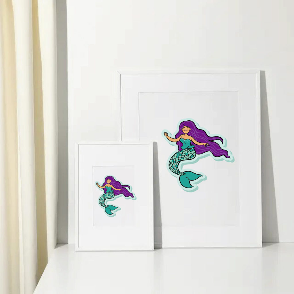 Star Mermaid Vector Design - Design Shop by AquaDigitizing