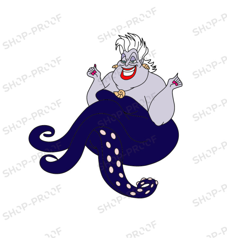Ursula Mermaid - Design Shop by AquaDigitizing