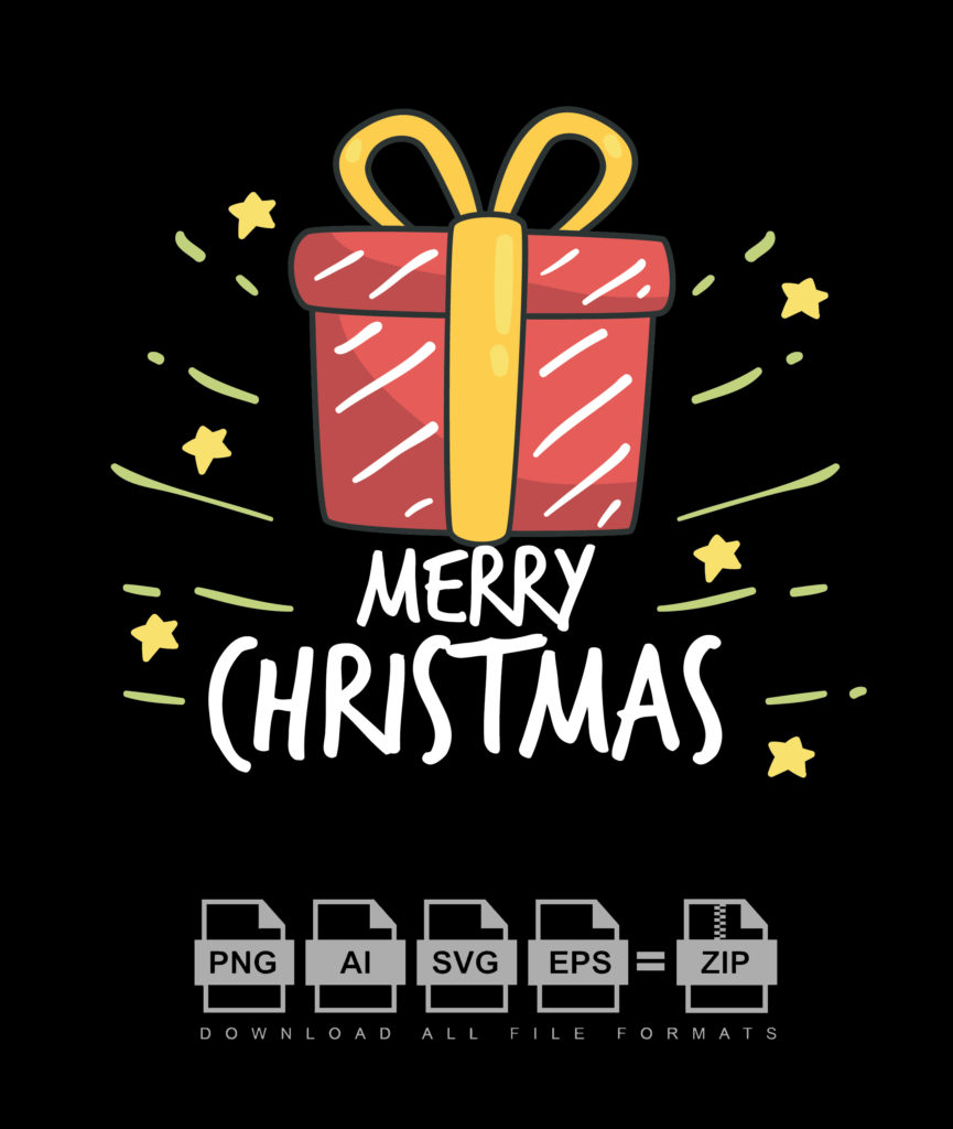 Merry Christmas Gift - Design Shop by AquaDigitizing