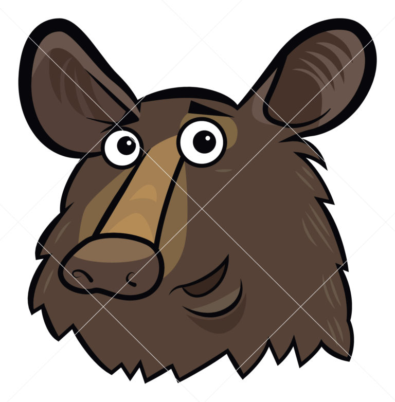 Boar Face Front View Royalty Vector - Design Shop by AquaDigitizing