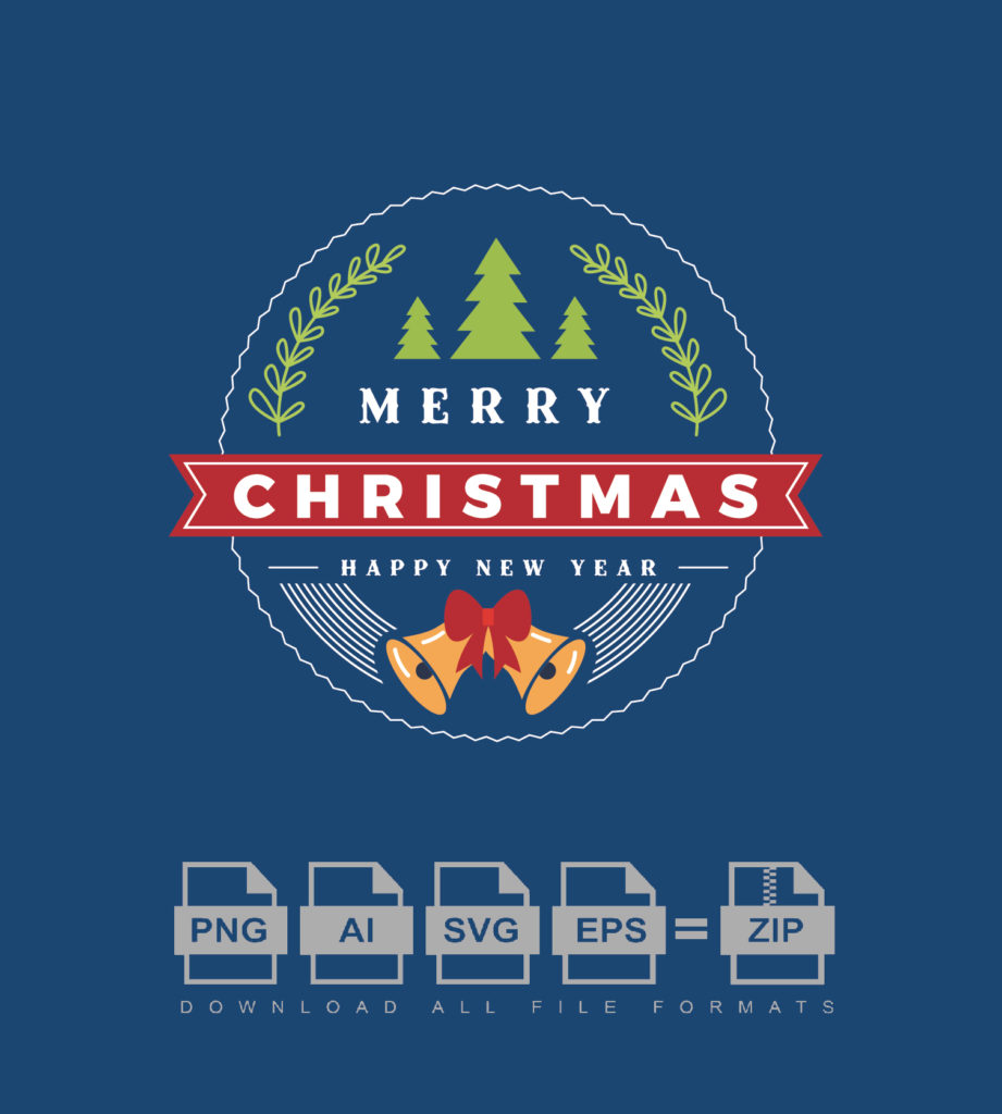 New Year Logo Vector - Design Shop by AquaDigitizing
