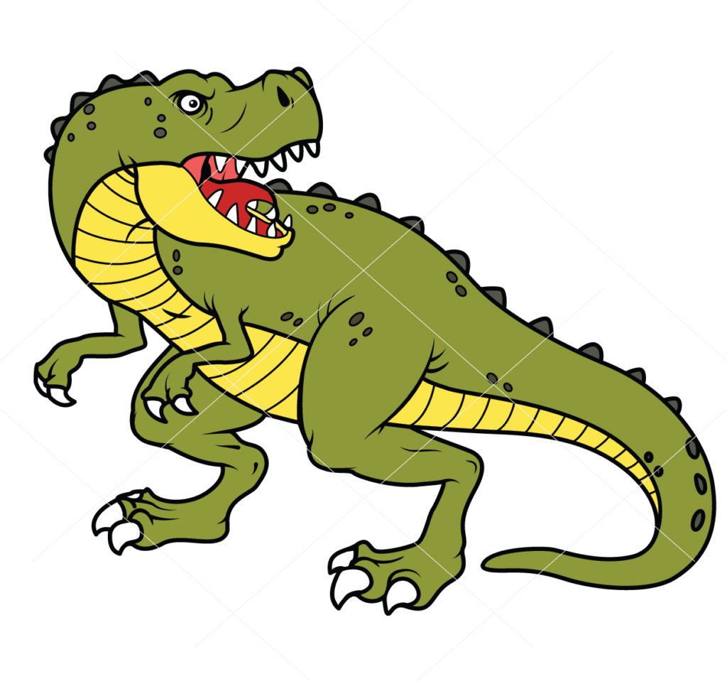 Tyrannosaurus Rex Vector Dinosaur Cut File Cricut Vector - Design Shop ...