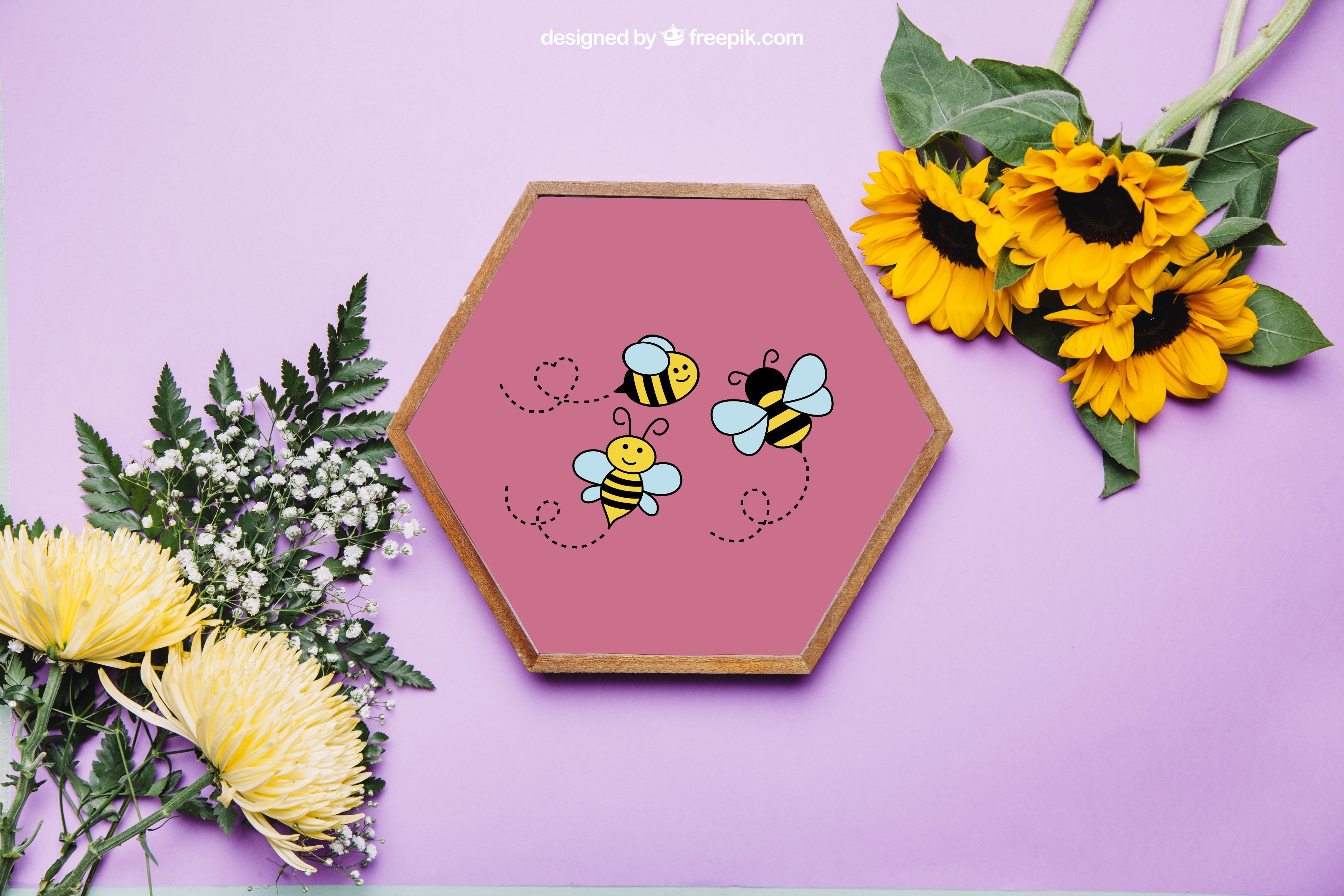 Cute Bees Vector - Design Shop by AquaDigitizing