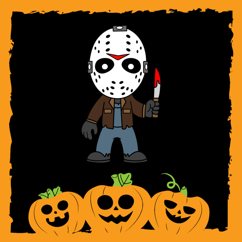 Baby Jason Voorhees Vector Halloween Vector Cut File Cricut Vector ...