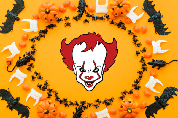 Pennywise Vector Halloween Vector Cut File Cricut Vector - Design Shop ...