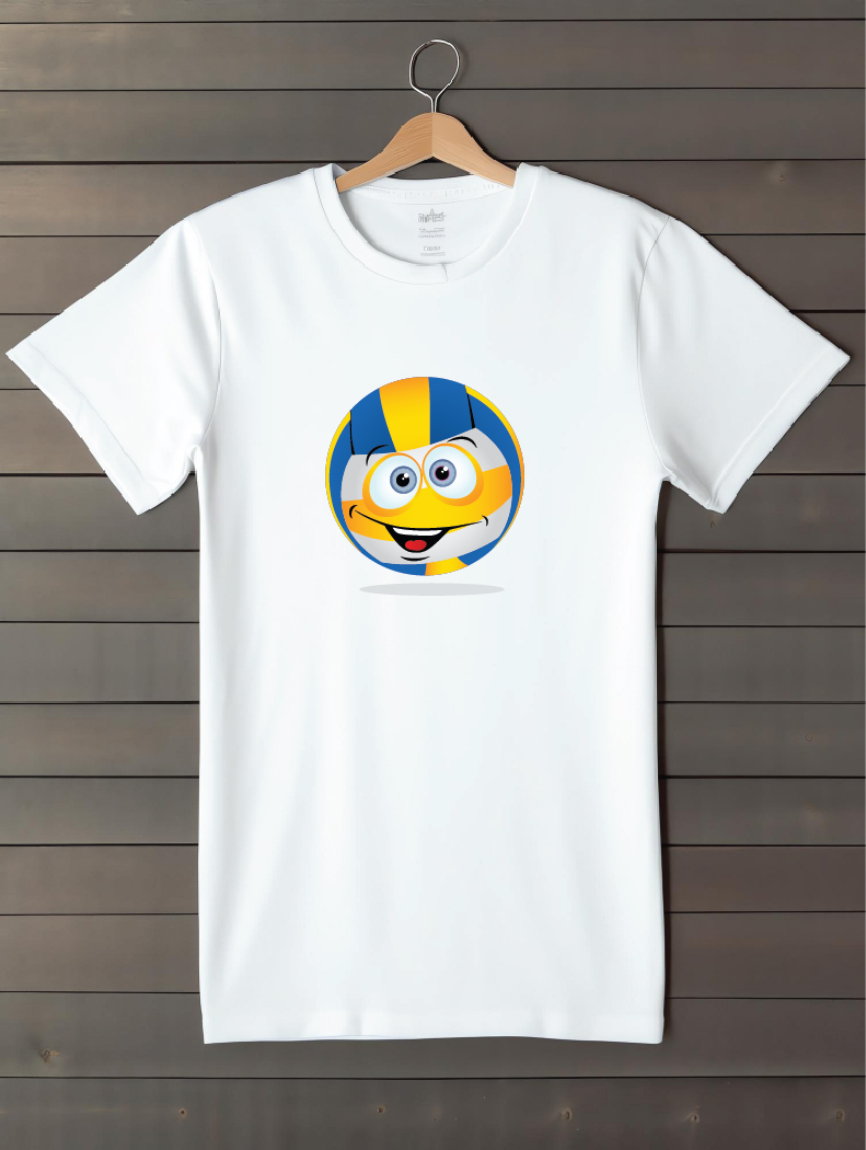 Happy Volleyball Vector - Design Shop by AquaDigitizing