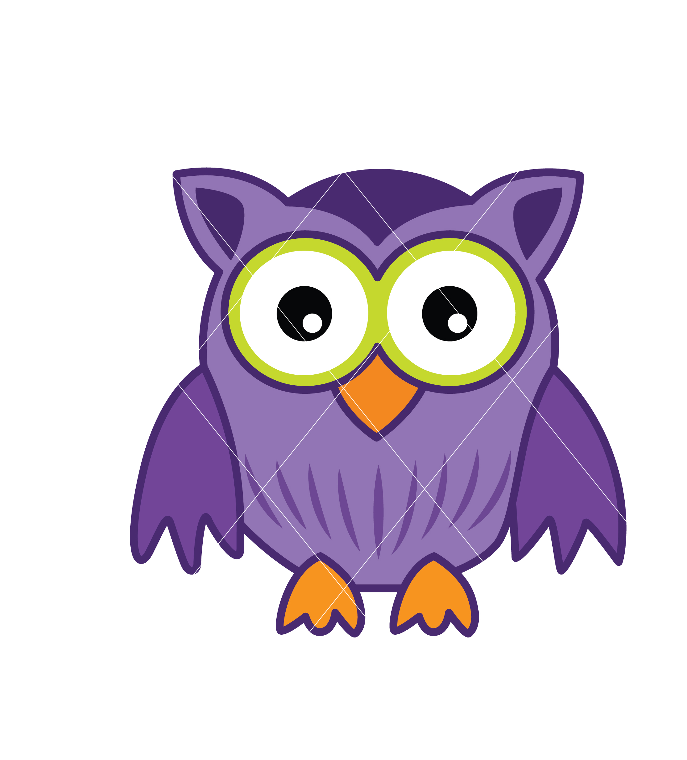 Owl Vector - Design Shop by AquaDigitizing