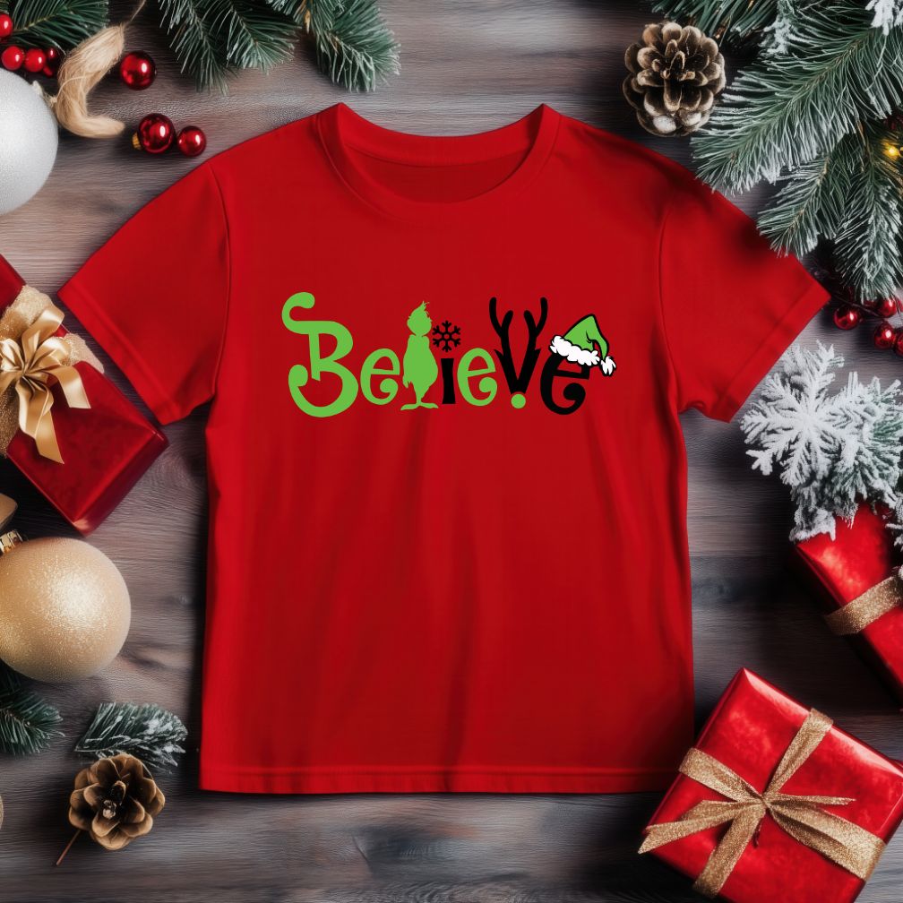 Believe Grinch Svg The Grinch Believe Vector - Design Shop by ...