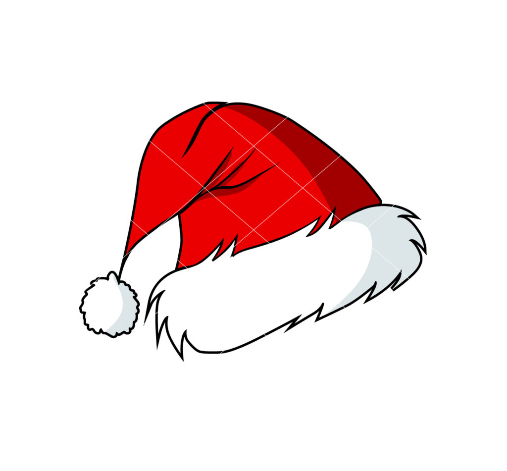 Santa Claus Cap Vector - Design Shop by AquaDigitizing