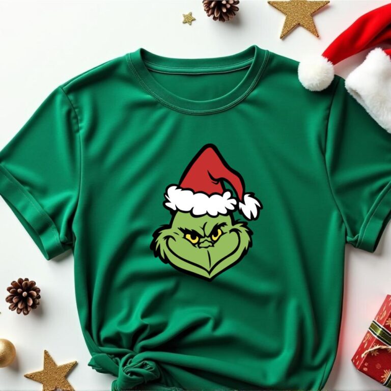 Grinch Logo Vector - Design Shop by AquaDigitizing